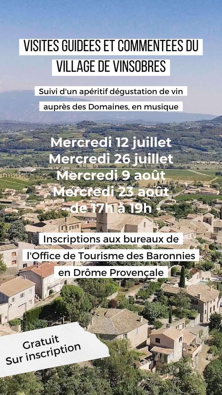 Prochainement à Vinsobres